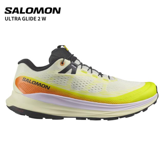 サロモン スニーカー トレイルランニングシューズ SALOMON ULTRA GLIDE 2 レディース 女性 イエロー l47465100