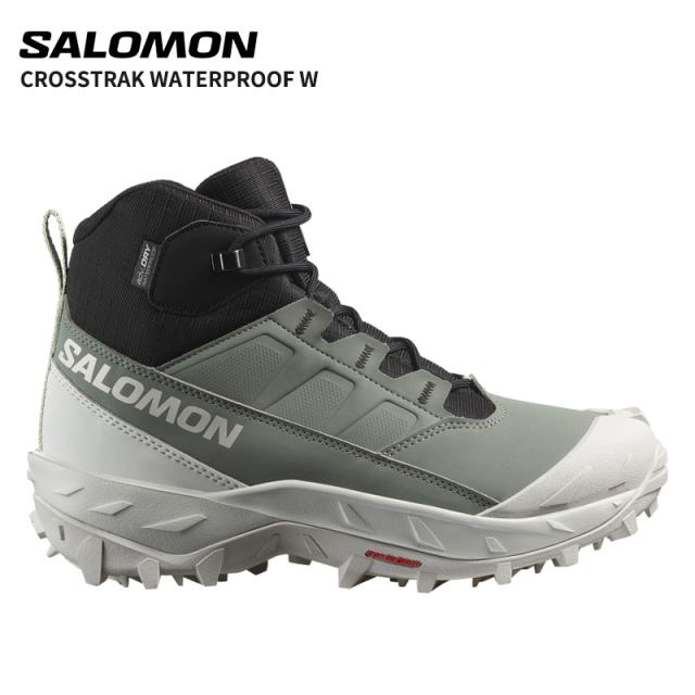 サロモン ウィンターブーツ SALOMON CROSSTRAK WATERPROOF レディース 女性 ハイキングブーツ l47570400