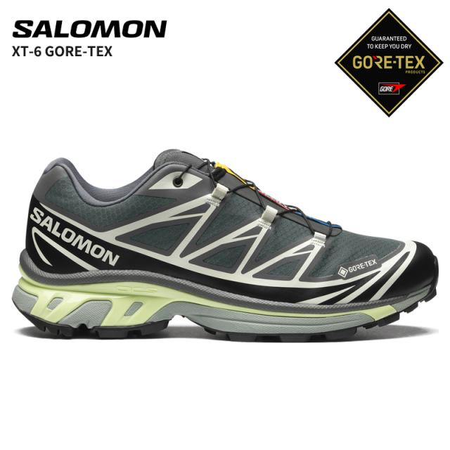 サロモン スポーツ メンズ スニーカー SALOMON XT-6 GORE-TEX ゴアテックス 男性 シューズ 靴 トレイル系 ...