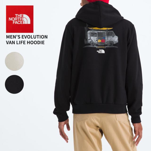 ザ・ノース フェイス メンズ グラフィックパーカーTHE NORTH FACE Men’s Evolution Van Life Hoodie フーディー プルオーバーパーカー 男性 メンズ NF0A8FND