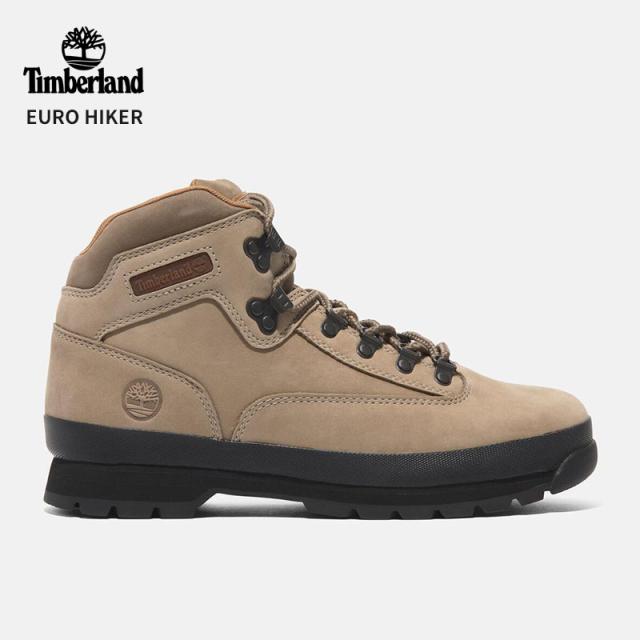 ティンバーランドメンズ ブーツ Timberland メンズ ユーロ ハイカー ハイキング ブーツ Medium Beige レザー トレッキング ブーツ a2p27