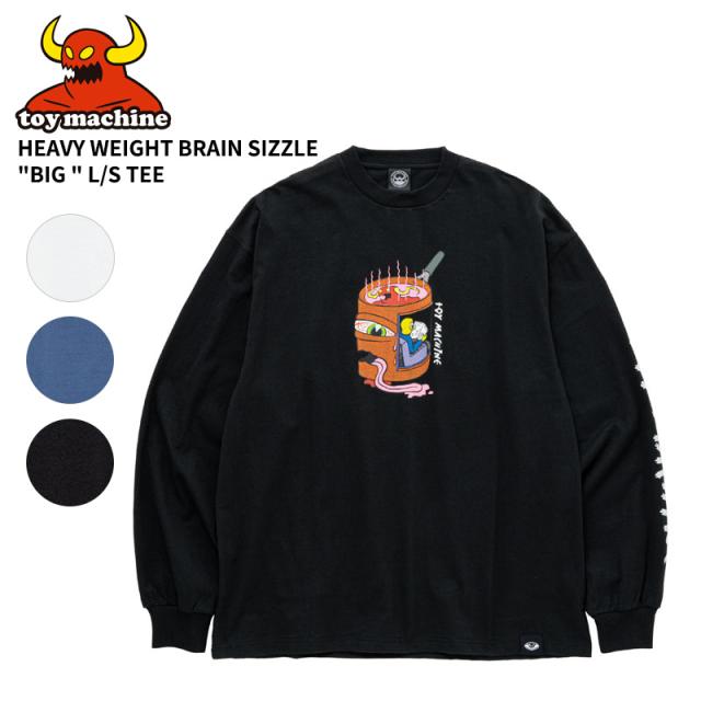 トイマシーン メンズ プリント 長袖Tシャツ ロンT TOY MASHINE  トップス ロングTシャツ   tmpflt10