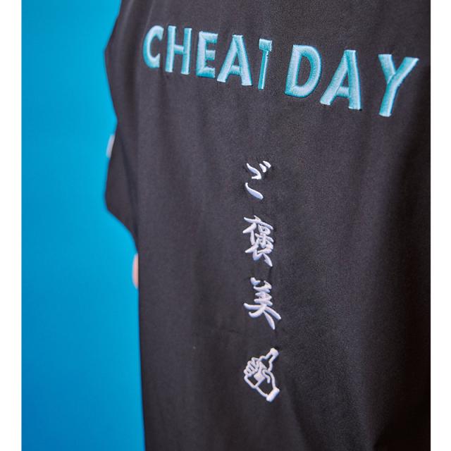 ヨイドレ ユニセックス セットアップ 刺繍 YOIDORE チートデイ