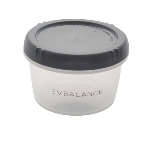 EMBALANCE ROUND CONTAINER（エンバランスラウンドコンテナ） グレー S（250ml） 【エンバランス】の通販はau ...