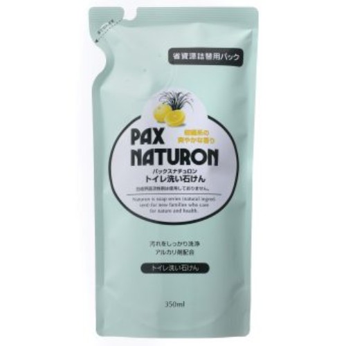 パックスナチュロン トイレ洗い石けん 詰替用 350mlの通販はau PAY マーケット - 健康サポート専門店 | au PAY マーケット ...