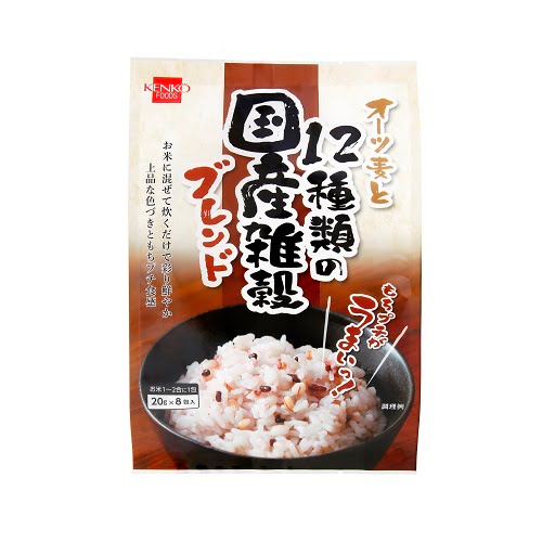 オーツ麦と12種類の国産雑穀ブレンド 160g（20g×8包） 【健康フーズ】の通販はau PAY マーケット - 健康サポート専門店 | au PAY マーケット－通販サイト