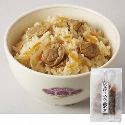 帆立炊き込みご飯の素（野菜入） 2合用（具材100g、調味料35g） 【中水食品工業】の通販はau PAY マーケット - 健康サポート専門店 ...