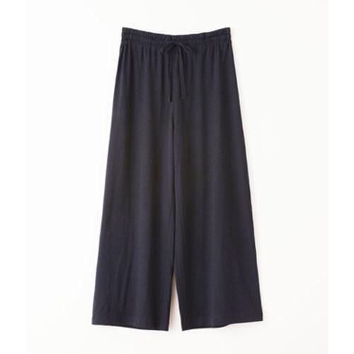 【竹布特典】さらりパンツ ダーク ネイビー フリーサイズ 【ナファ生活研究所】