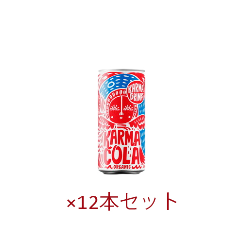 カーマコーラ（缶） 250ml×12本 ※送料無料（一部地域を除く）【Kia Ora Organics】の通販はau PAY マーケット ...