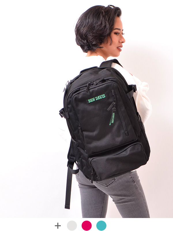 BEN DAVIS ベンデイビス リュック レディース メンズ 通学 高校生 女子 おしゃれ 大容量 かわいい 大人 キッズ ブランド 通勤 バッグ 32L バックパック BDW-8307