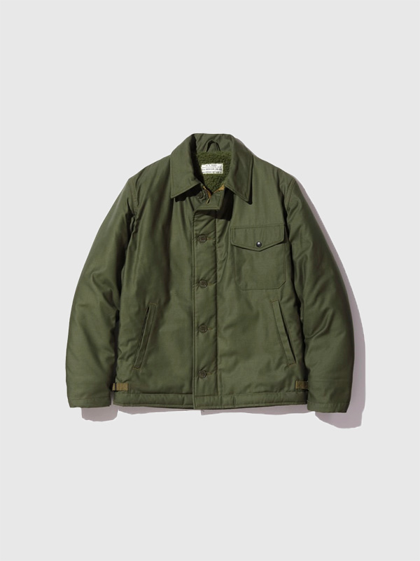 BUZZ RICKSON'S バズリクソンズ ジャケット Type DECK A-2 デッキジャケット ユーティリティー 裏ボア BR14956 Type DECK A-2 BUZZ RICKSON MFG. CO