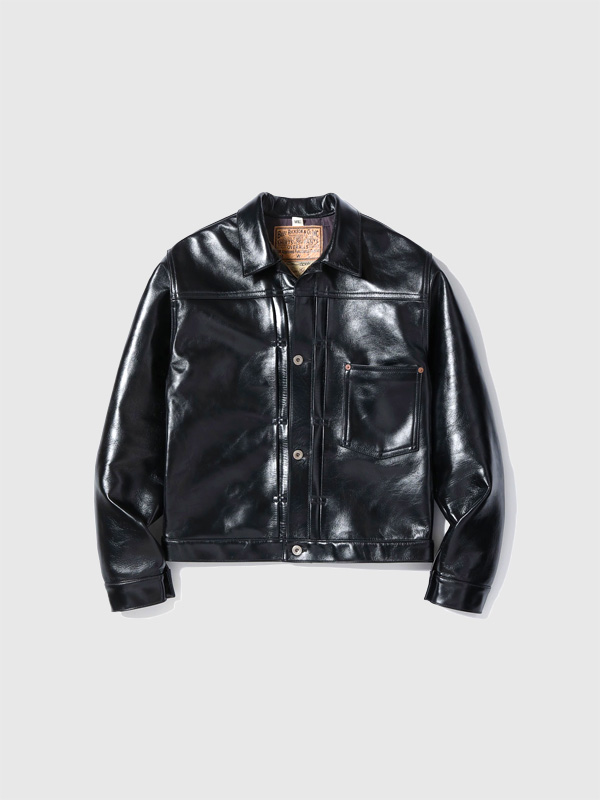 BUZZ RICKSON'S バズリクソンズ ジャケット Gジャン ウイリアム ギブソン レザー ジャケット 大戦モデル BR80665 WILLIAM GIBSON COLLECTION BLACK LEATHER BLOUSE