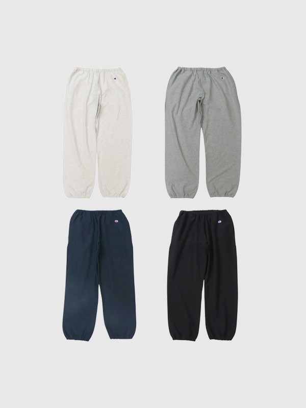 CHAMPION チャンピオン スウェット パンツ リバースウィーブ ルーズ ワイド 裾リブ C3-B212 Reverse Weave 9.4oz Jersey