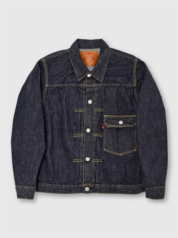 FULLCOUNT フルカウント デニム ジャケット メンズ レディース 春 おしゃれ かっこいい Gジャン 1st モデル 11.5オンス Type 1 Denim Jacket Super Smooth 2107SSW