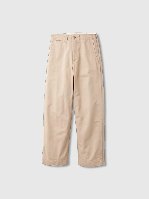 FULLCOUNT フルカウント チノパン メンズ レディース ゆったり アメカジ ミリタリー U.S.Army Chino 41 Khaki 米国陸軍 41カーキ 1940年代 初頭 1201-20