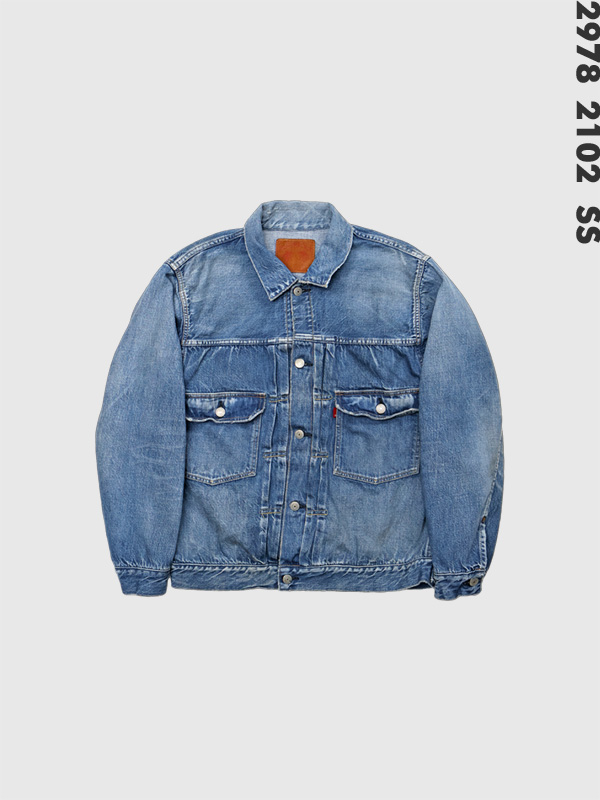 FULLCOUNT Dartford フルカウント デニム ジャケット メンズ レディース Gジャン 2nd モデル Dartford エイジング加工 11.5oz デニムジャケット 11.5オンス 2978-2102SS