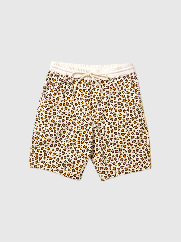 Good On グッドオン パンツ ショートパンツ メンズ レディース 綿 100 レオパード Tショーツ 数量限定商品 5.5oz Jersey オーバーダイ GOPT-2401