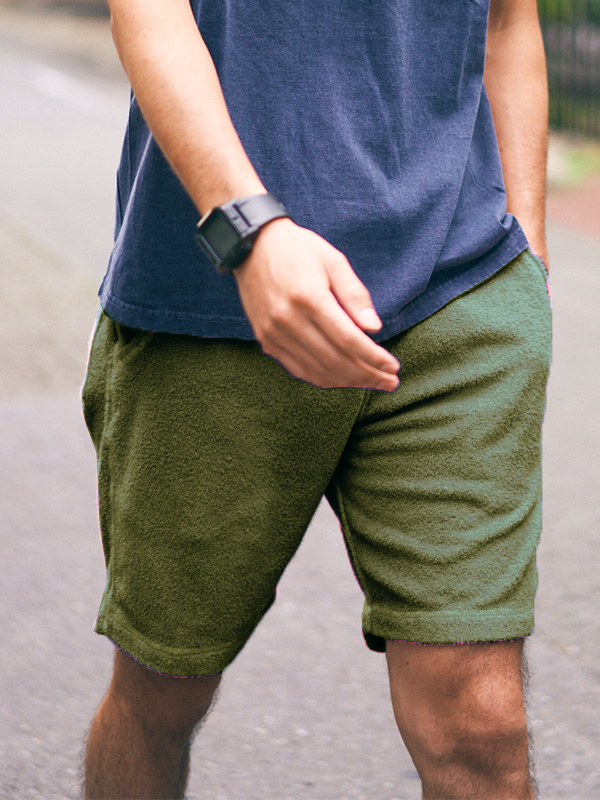 Good On グッドオン パイル パンツ ショートパンツ メンズ レディース DOUBLE PILE EZ SHORTS ダブルパイルイージーショートパンツ ハーフパンツ 膝上 GOPT-1405