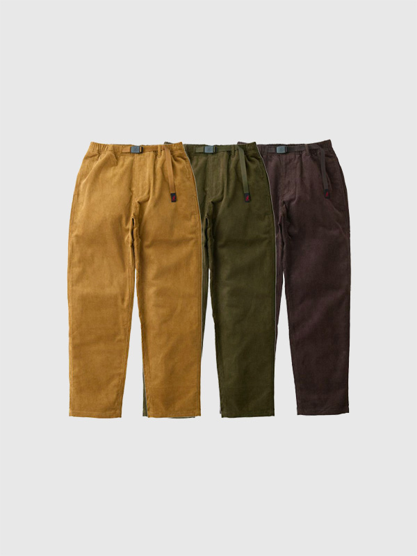 GRAMICCI グラミチ パンツ コーデュロイ ウェビングベルト イージーウェスト ルーズテーパード 綿 100% 10W CORDUROY G5FM-P073 CORDUROY GRAMICCI PANT