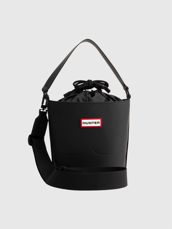 HUNTER ハンター バッグ ショルダーバッグ オリジナル ラバライズ 2ストラップ バケット 肩掛け ラバー ロゴ 耐水 UBX3607CPE Original Rubberized 2-Strap Bucket