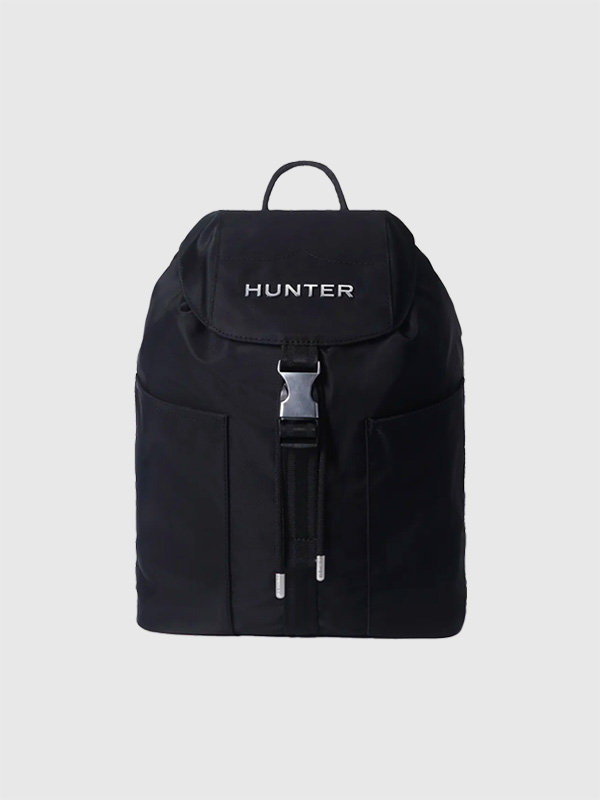 HUNTER ハンター バッグ リュックサック プレミアム ナイロン ミニ バックパック 耐水 メタル ロゴ UBB5517NYL Premium Nylon Mini Backpack