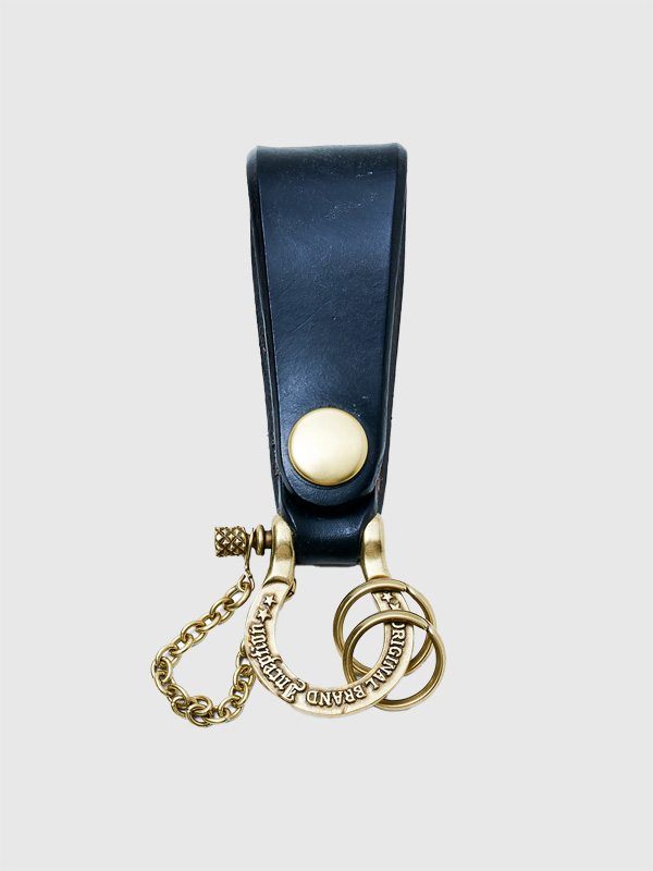 INCEPTION インセプション キーホルダー ブランド ブランド 本革 革 UK SADDLE & BRASS Shackle Key Holder UK サドル シャックル キーホルダー ブラス OPUS IPSK-02
