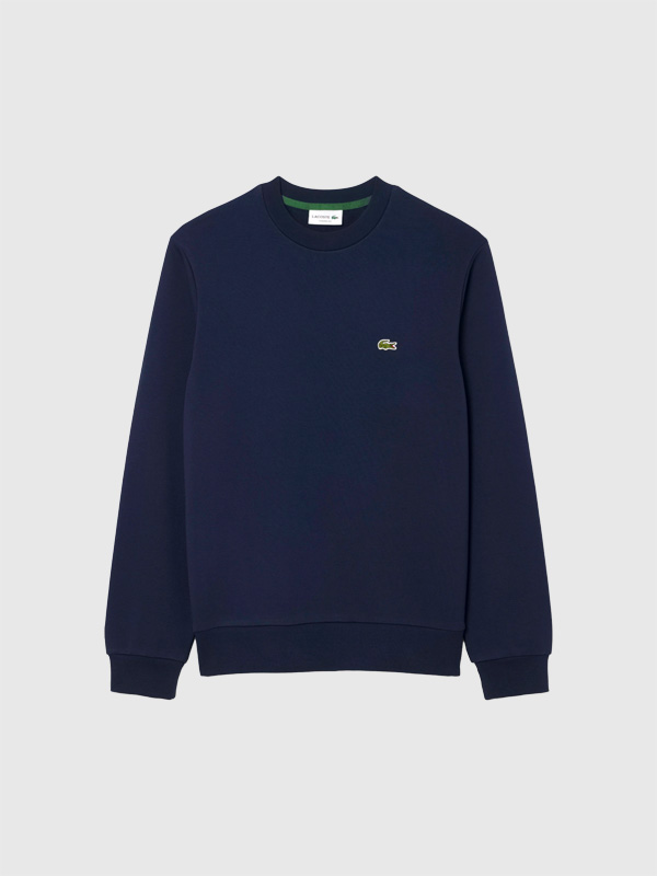 LACOSTE ラコステ スウェット トレーナー ブランド 綿 100% エッセンシャル クルーネック スウェット ワンポイント SH9801-99 Essential Crew Neck Sweatshirt