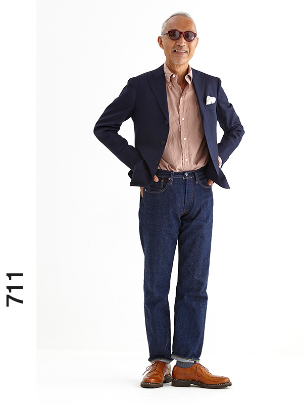 RESOLUTE リゾルト 711 XXTYPE W26〜34インチ ジーパン メンズ レディース デニムパンツ 日本製 セミワイドストレート スタンダードモデル 日本人 体型 711