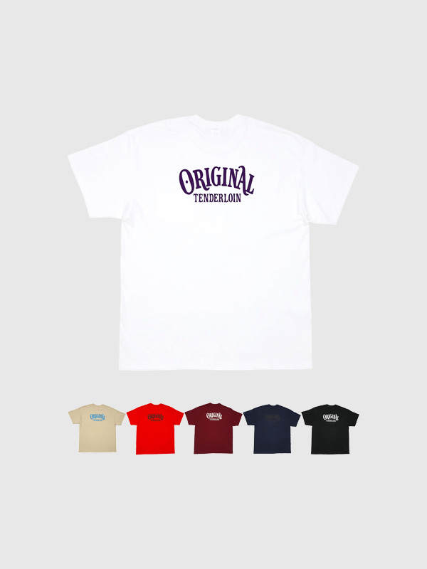 TENDERLOIN テンダーロイン Tシャツ 半袖 綿 100% LOGO POCKET T-SHIRTS バックロゴ ポケT