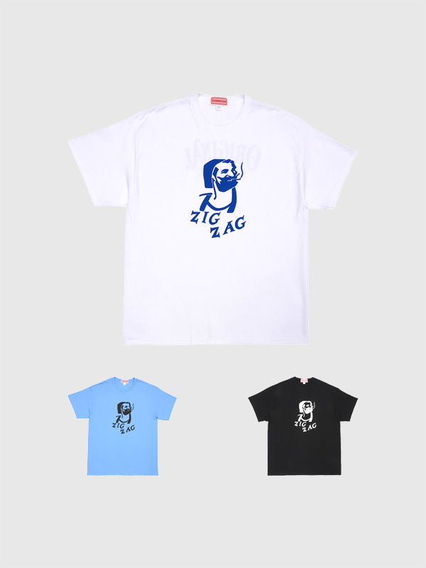 TENDERLOIN テンダーロイン Tシャツ 半袖 綿 100% ZIG ZAG T-SHIRTS バックロゴ