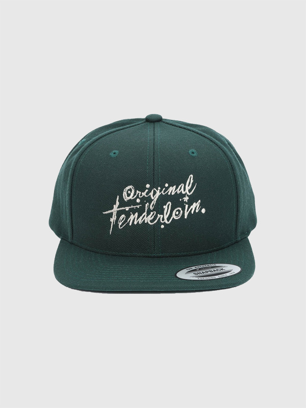 TENDERLOIN テンダーロイン キャップ ロゴ刺繍 パブストロゴ ORIGINAL TENDERLOIN CAP OT フラットバイザー