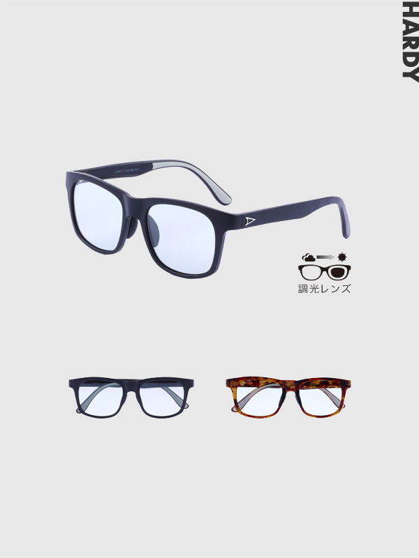 TYMER タイマー HARDY サングラス メンズ レディ—ス 調光 ブランド 流行 UVカット 軽量 眼鏡 紫外線カット ウェリントンタイプ 専用ボックス 専用ケース TY102