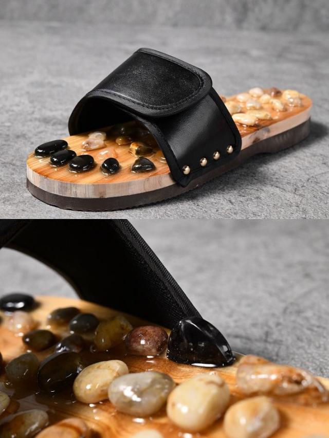 健康サンダル 足つぼ スリッパ 健康 サンダル 健康スリッパ 天然石