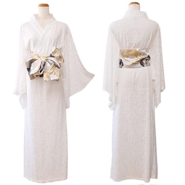 LoveRich ラブリッチ 【4カラー/2点セット】総レース ロング 美胸 浴衣