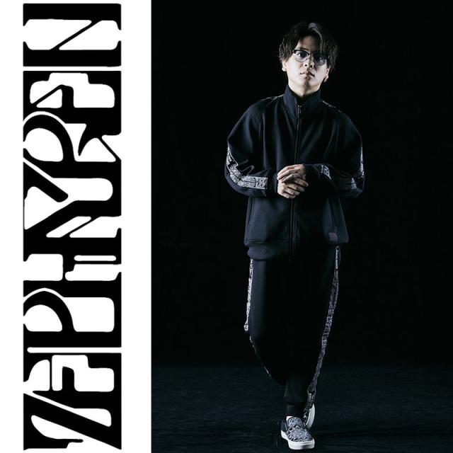 Zephyren ゼファレン TRACK PANTS BLACK