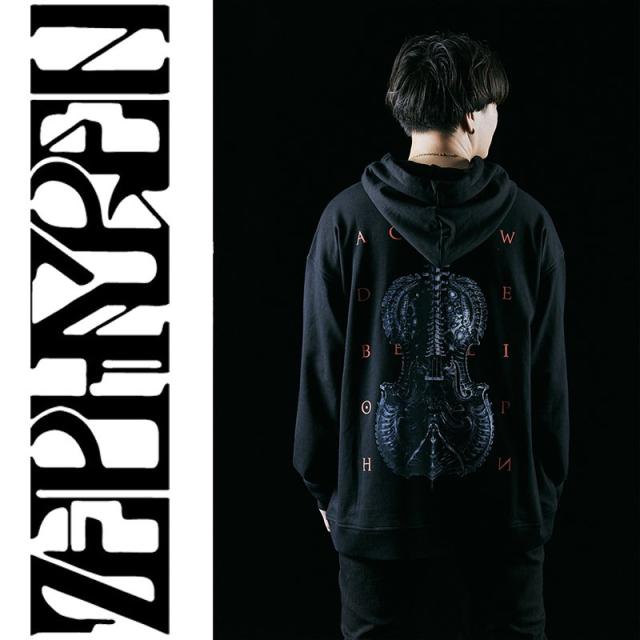 Zephyren ゼファレン BIG PARKA a crowd of rebellion × Zephyren - Stradivarius Bio - BLACK