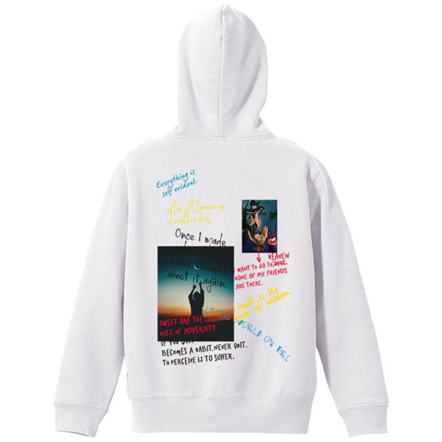 Zephyren ゼファレン ZIP PARKA - FEAR NO ONE - WHITEの通販はau PAY