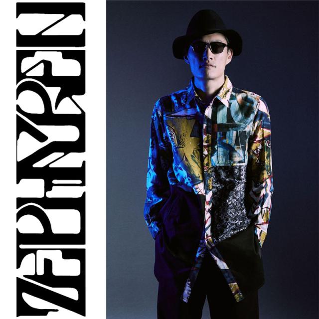 Zephyren ゼファレン SWITCHING LONG SHIRT L/S - Resolve - BLACK[Z20AD17]