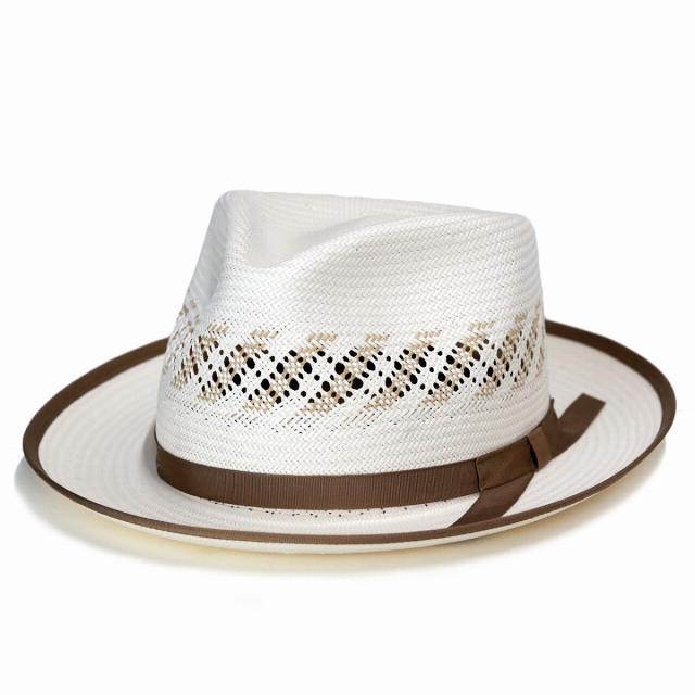 ステットソン パナマ帽 メンズ ハット 中折れハット パナマ STETSON アメリカ製 ブランド パナマ
