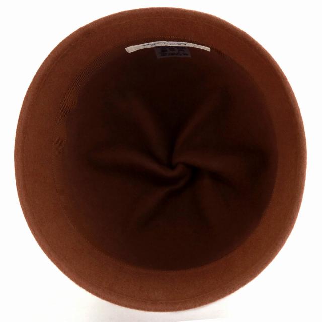 フェルトハット レディース クロッシェ ハット シンプル 無地 Mazurek