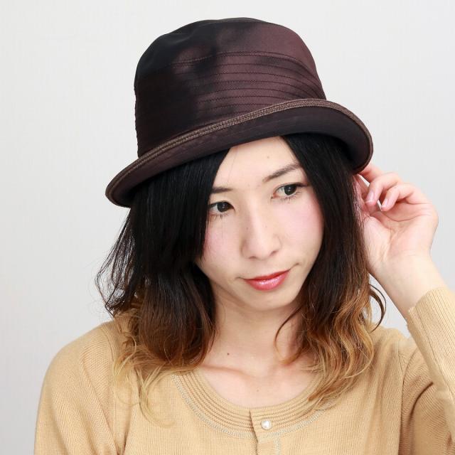 ハット 春 レディース 帽子 光沢 機能性 UV加工 レディースファッション 夏 セーラーハット UVカ