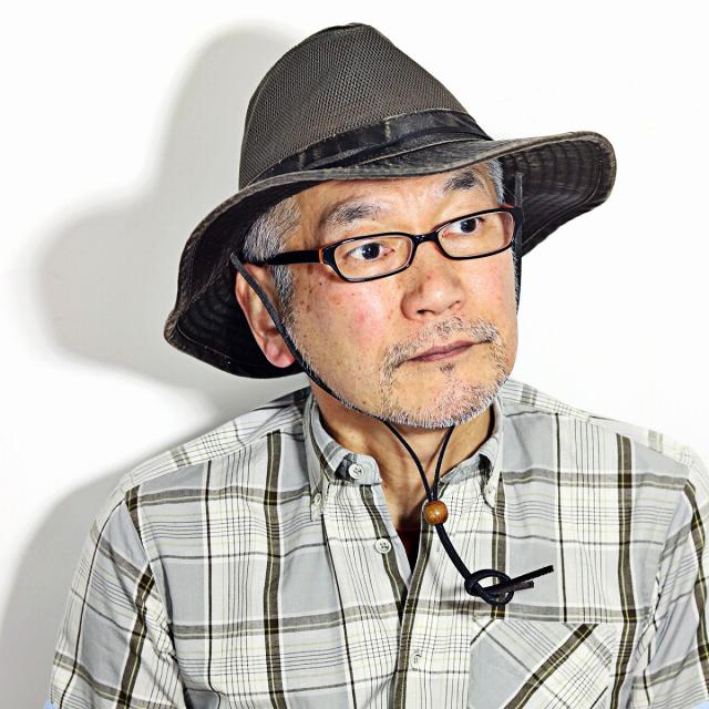ハット メンズ 紐付き 春 夏 DPC OUTDOOR 帽子 日よけ サファリハット マニッシュ サイドメッシュ