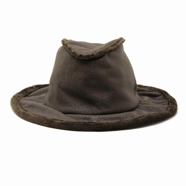 ステットソン ハット レディース 秋 冬 帽子 日本製 フェイクレザー