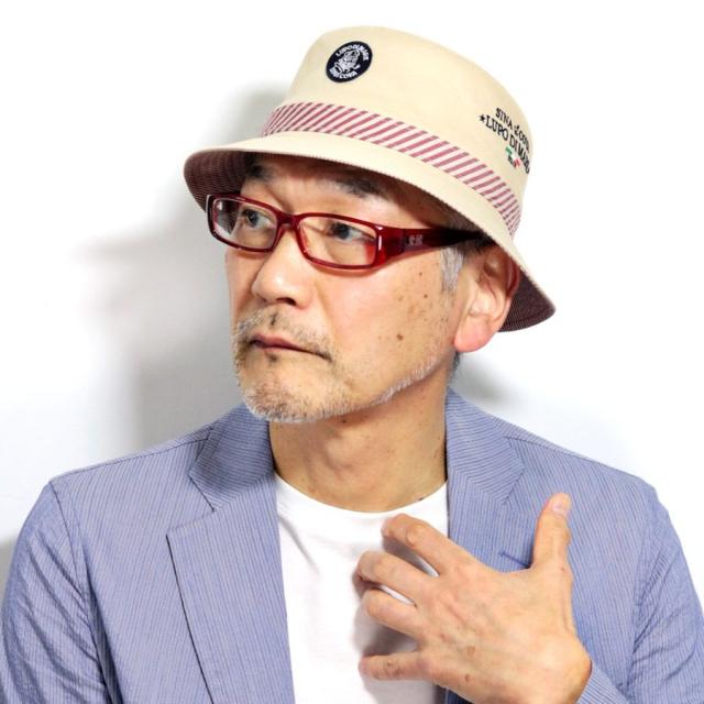 サファリハット 春夏 メンズ ハット 日本製 SINACOVA マリン 綿100% コットン シナコバ ブランド 紳士ハット 比較的つばをミニマムに設定したスタイリングしやすいバケットハット ベージュ マリンテイスト ブリムハット 帽子 メンズ ブランド