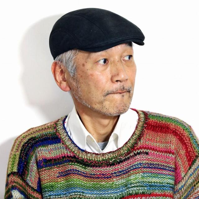 ゴットマン ハンチング 耳あて 防寒 大きいサイズ 黒 帽子 イヤーフラップ付き 裏地ボア ドイツ ハットブランド Gottmann 秋冬 アイビーキャップ 内耳付き 耳まであったかい帽子 ブラック 父の日 ギフト プレゼント 帽子通販 男性 プレゼント