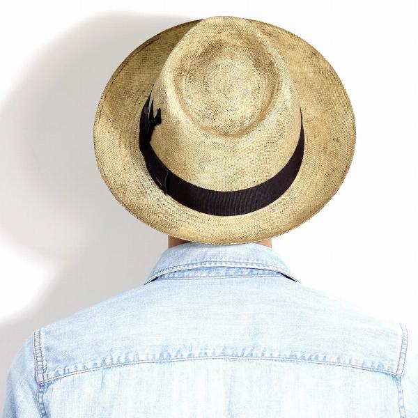 ヴィンテージ パナマハット トキヤ草100% エクアドル産 高級 帽子