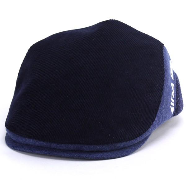 シナコバ ハンチング コーテュロイ 秋冬 メンズ 大きいサイズ LLサイズ SINACOVA キャップ ハンチング帽 紳士 ハンチング帽子 ブランドロゴ入り レディース マリンスタイル マリンコーデ 冬 マリンブランド ファッション 海 S M L LL 紺 ネイビー［ ivy cap ］ 父の日