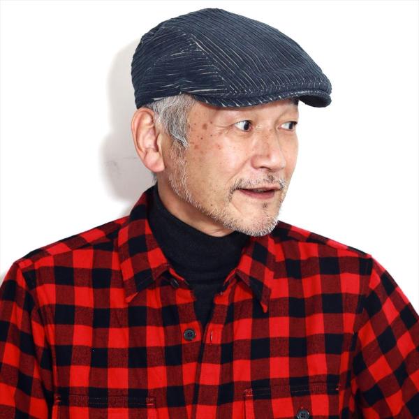 ゴットマン 帽子 秋冬 コーデュロイ ハンチング 紳士 ハンチング帽 メンズ Gottmann 帽子 冬 ハンティング帽 メンズ ストライプ 帽子 コーデュロイ グレー お洒落 個性的 [ ivy cap ] 誕生日 ギフト クリスマス プレゼント 帽子通販 男性 プレゼント 父の日