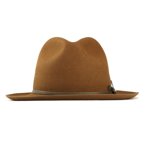 フェルトハット ラビットファー 帽子 メゾンバース ハット 中折れ