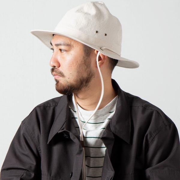 マウンテンハット メンズ オーガニックコットン 春夏 帽子 メンズ